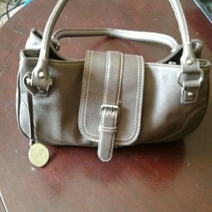 Chaps | Bags | Chaps Purse Brown 2 Handles | Poshmark